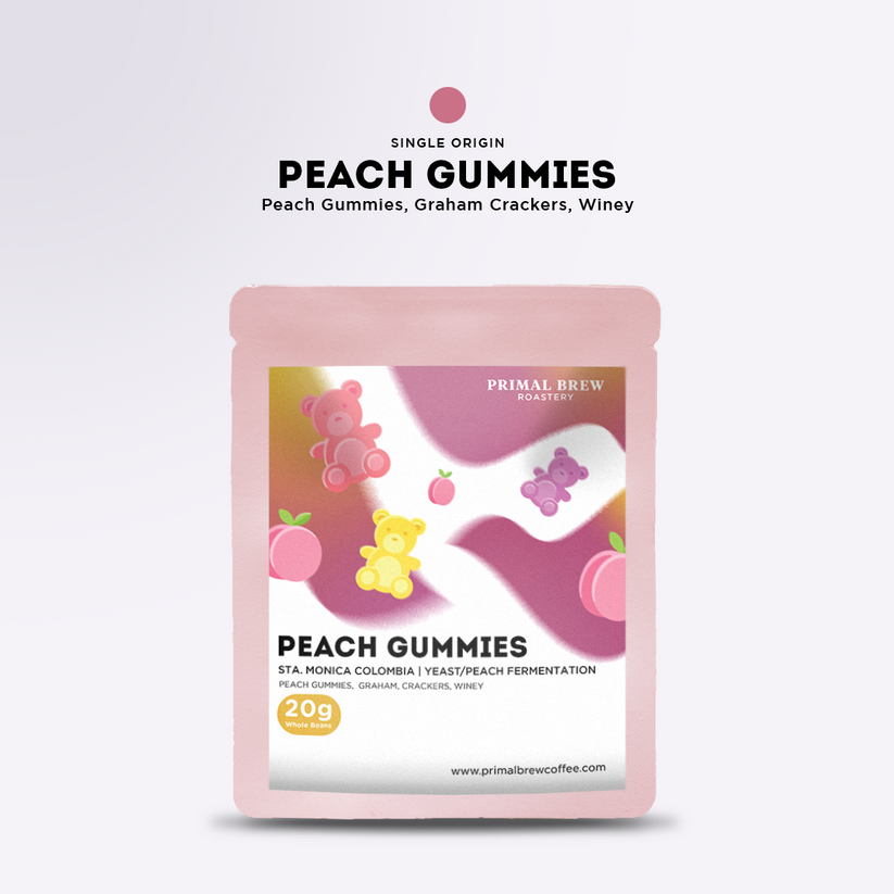 Peach Gummies | Single Dose | Primal Brew – Primal Brew Coffee